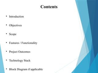 Mini Project PPT TOPIC- STUDENT MANAGEMENT SYSTEM | PPTX
