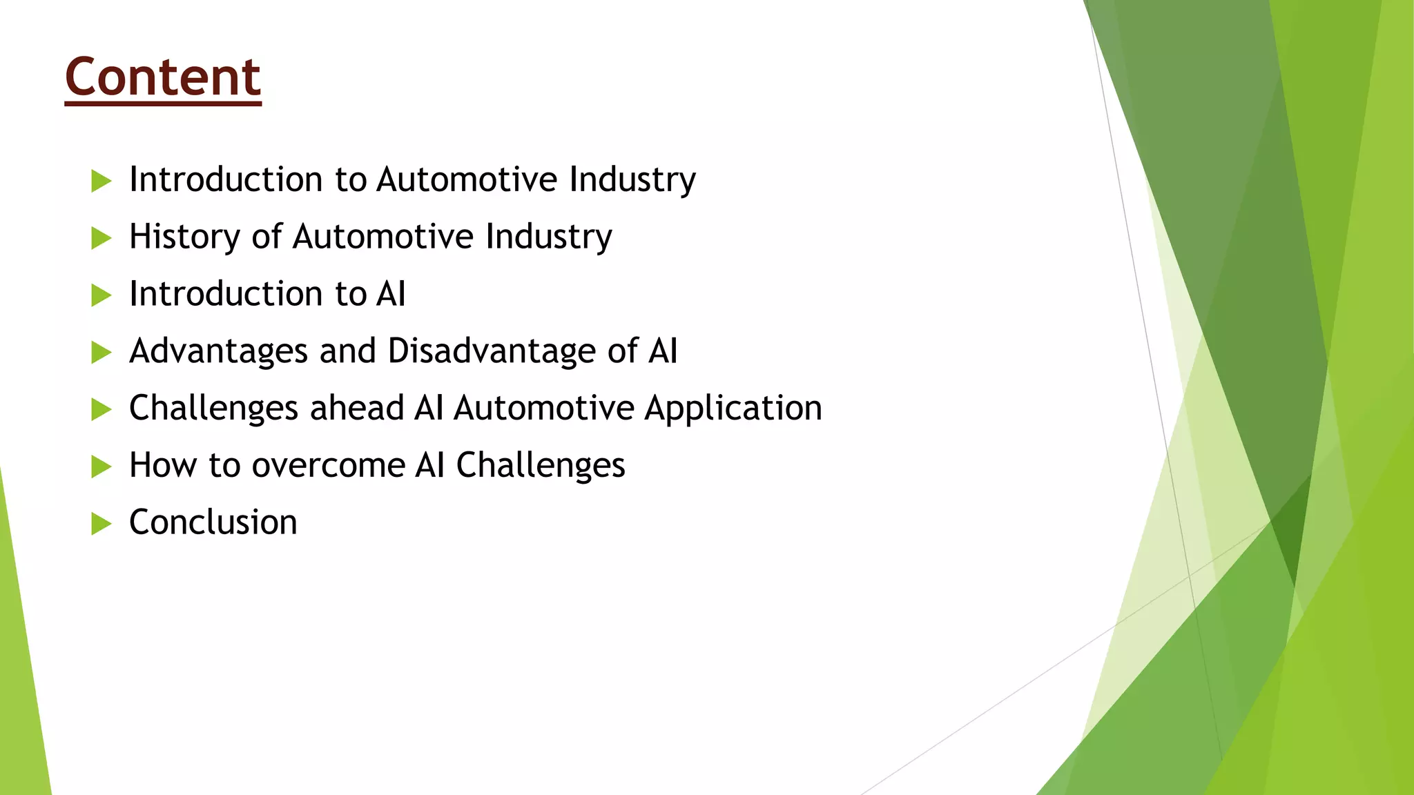 Mini Project AI in automotive industry ppt.pptx
