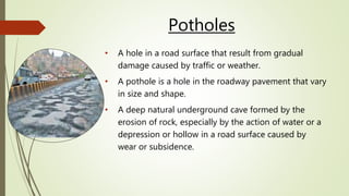 pothole repairs | PPTX