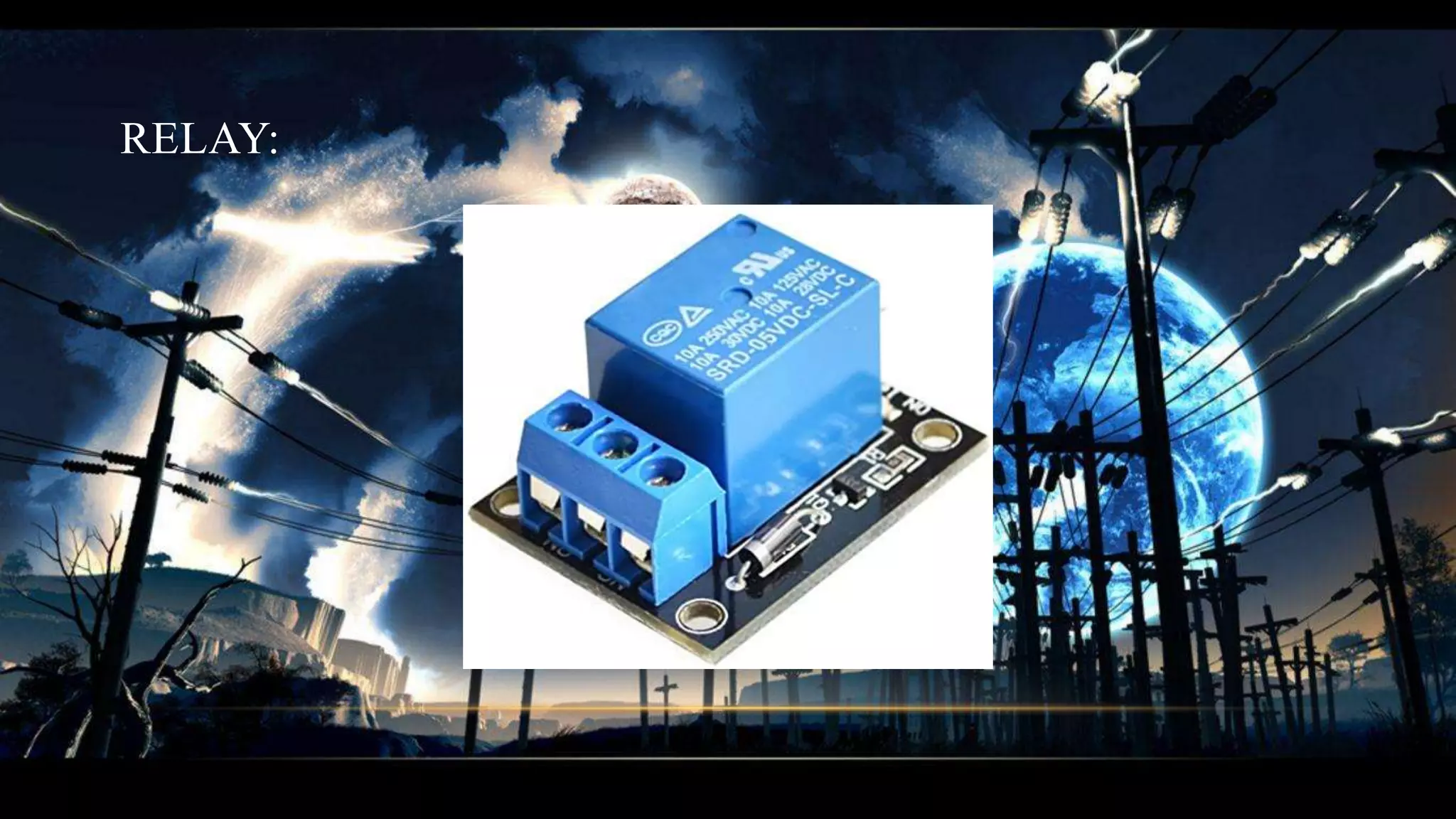 Smart street lighting control system project PPT | PPTX