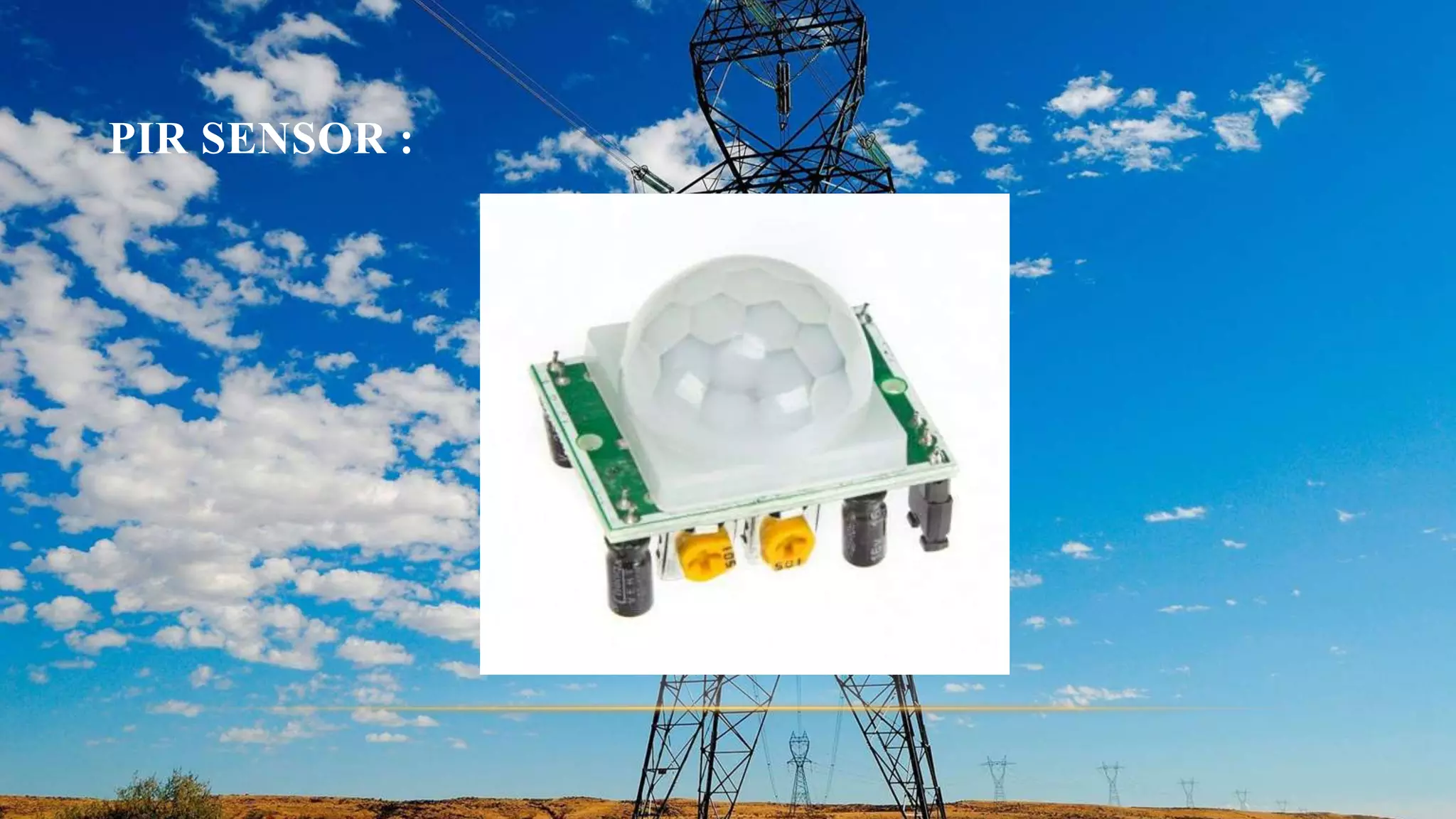 Smart street lighting control system project PPT | PPTX