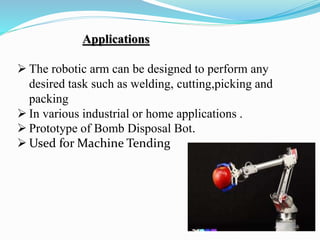 Cylindrical robo arm | PPT