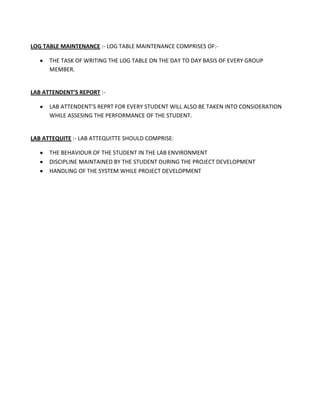 Mini project front page | DOCX