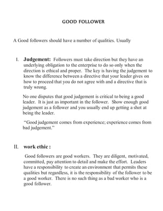 leadership or followership | DOCX