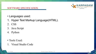 Mini Project II Presentation - Review Template-1 (1).ppt
