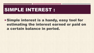 Introduction to Interest | PPTX