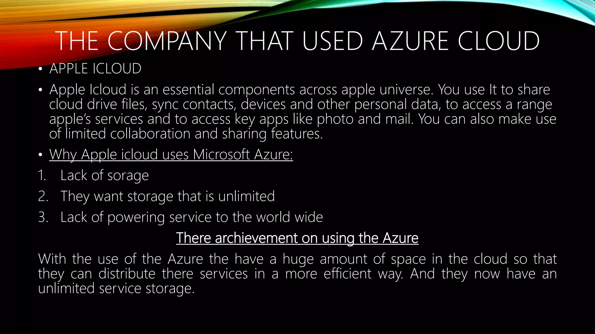 Mini project on microsoft azure based on time | PPT