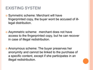 Improved privacy preserving peer to peer multimedia distribution using ...