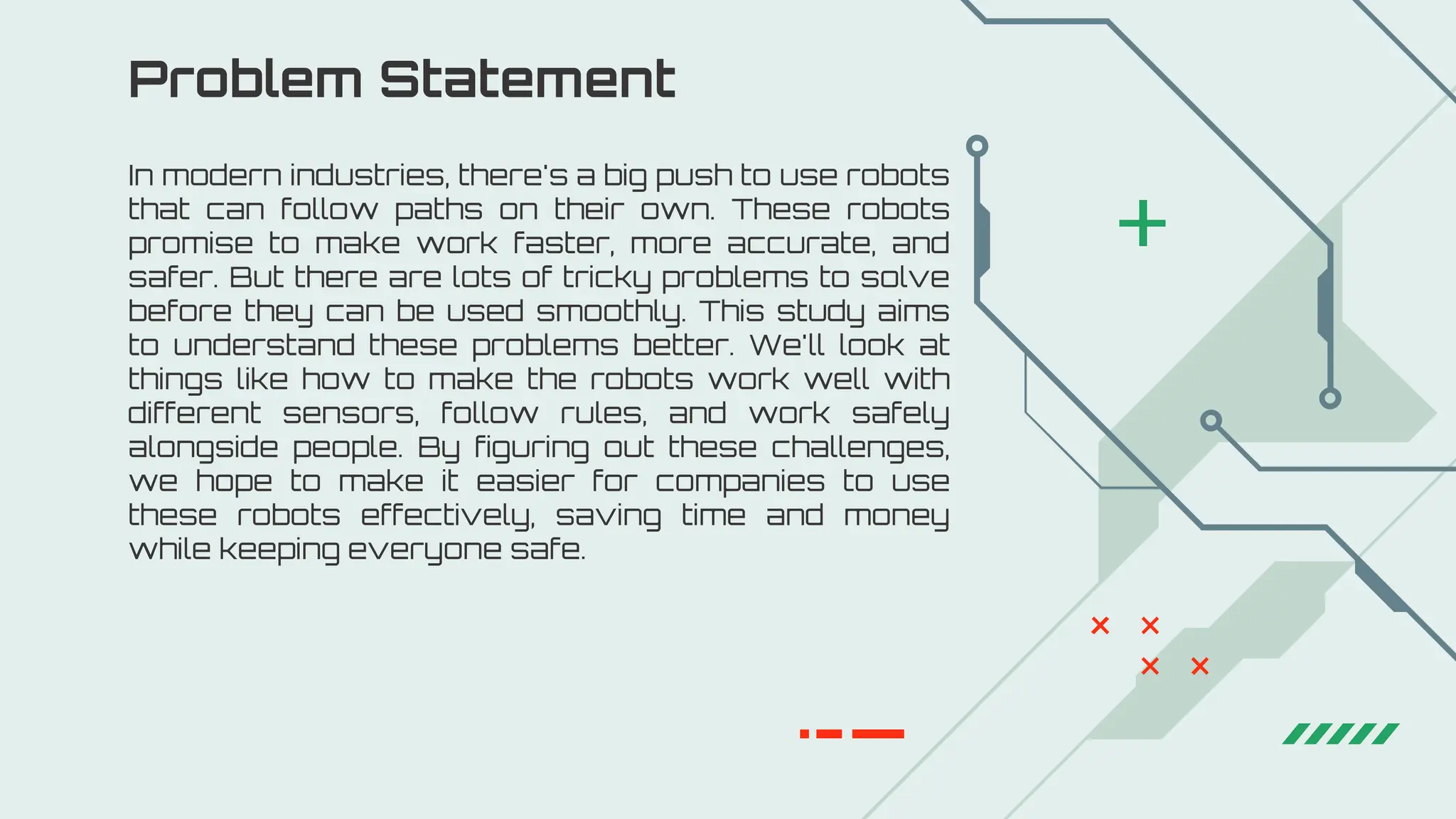 Autonomous Path Following Robot For Industrial Applications | PPT