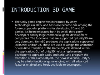Mini project PPT cubes games in c# ..pptx