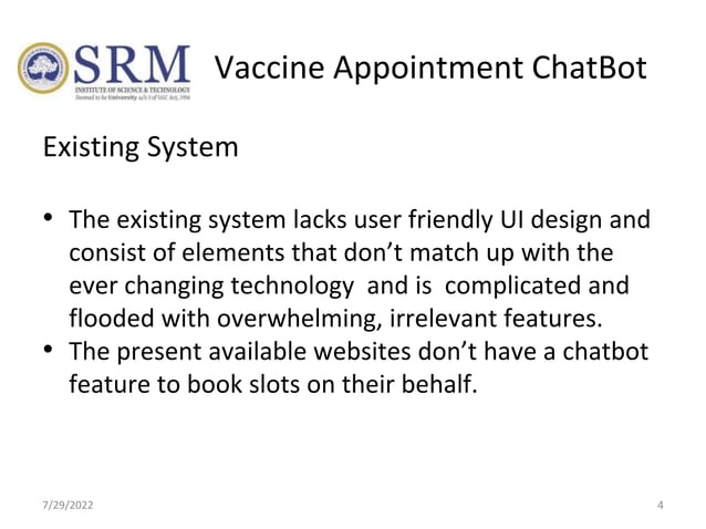 MINI PROJECT PPT - CHATBOT.pptx | Web Conferencing | Computer Software and Applications