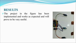 Smart street light using microcontroller | PPT