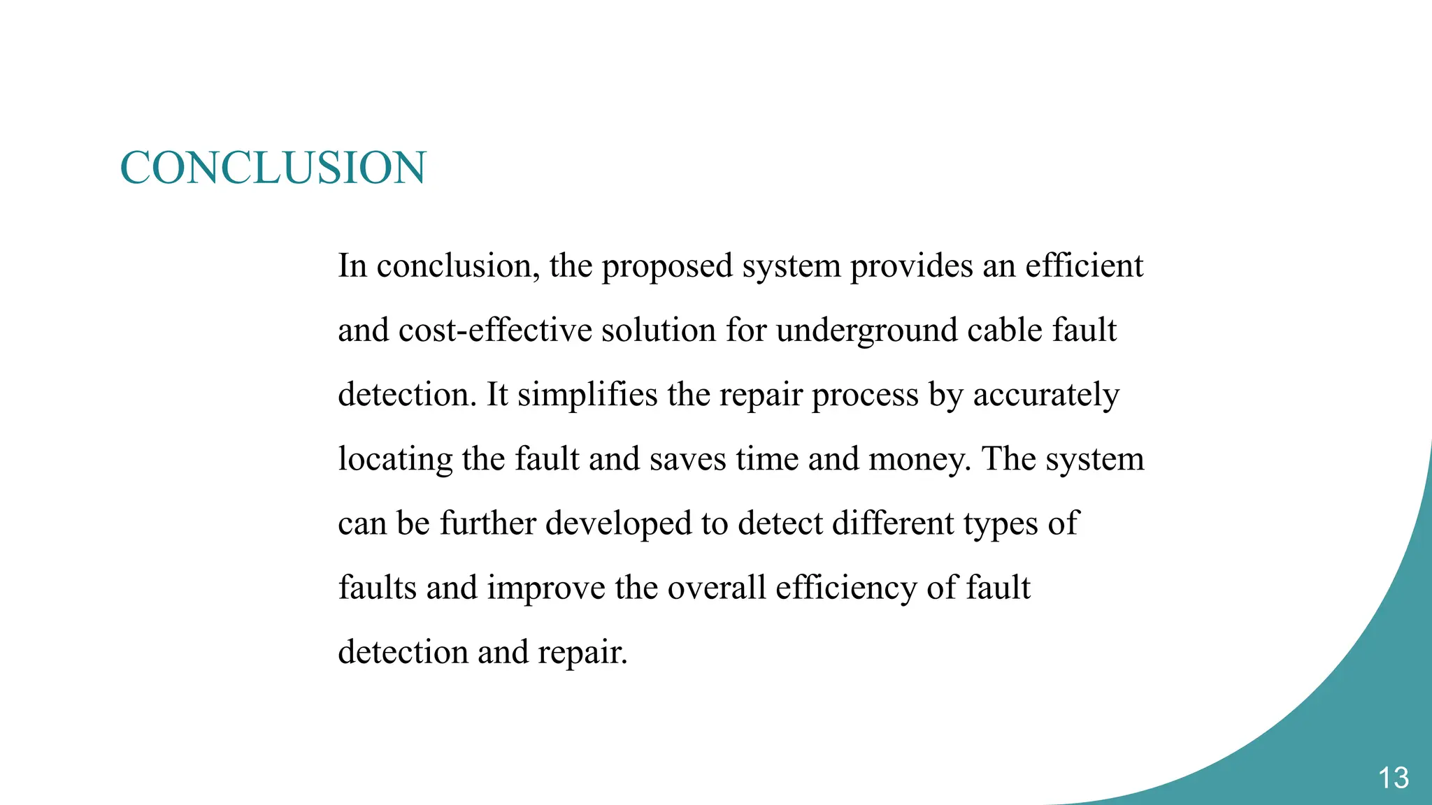 Under Ground Fault Distance Detection using IOT | PPTX