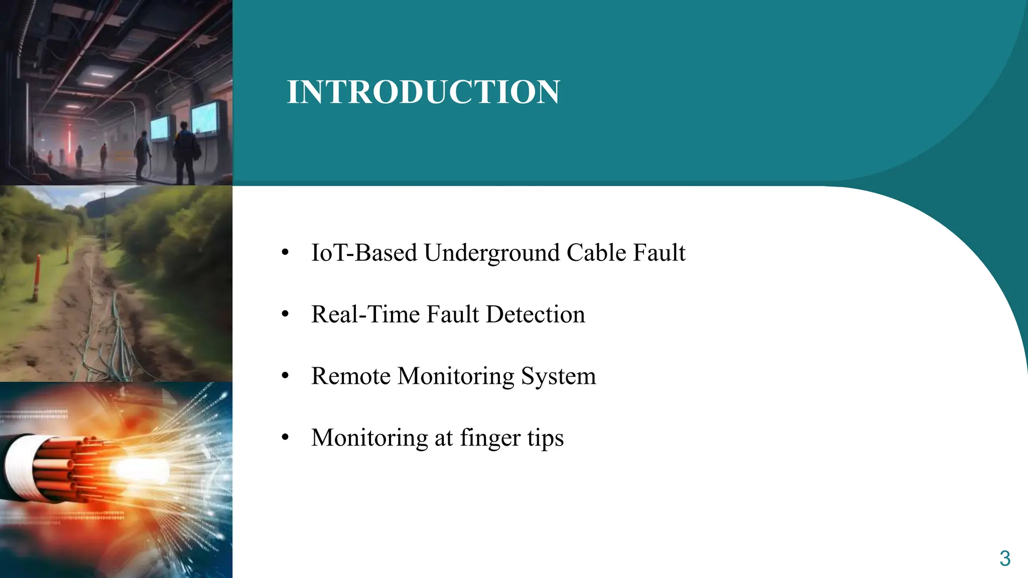 Under Ground Fault Distance Detection Using Iot Pptx Internet Of