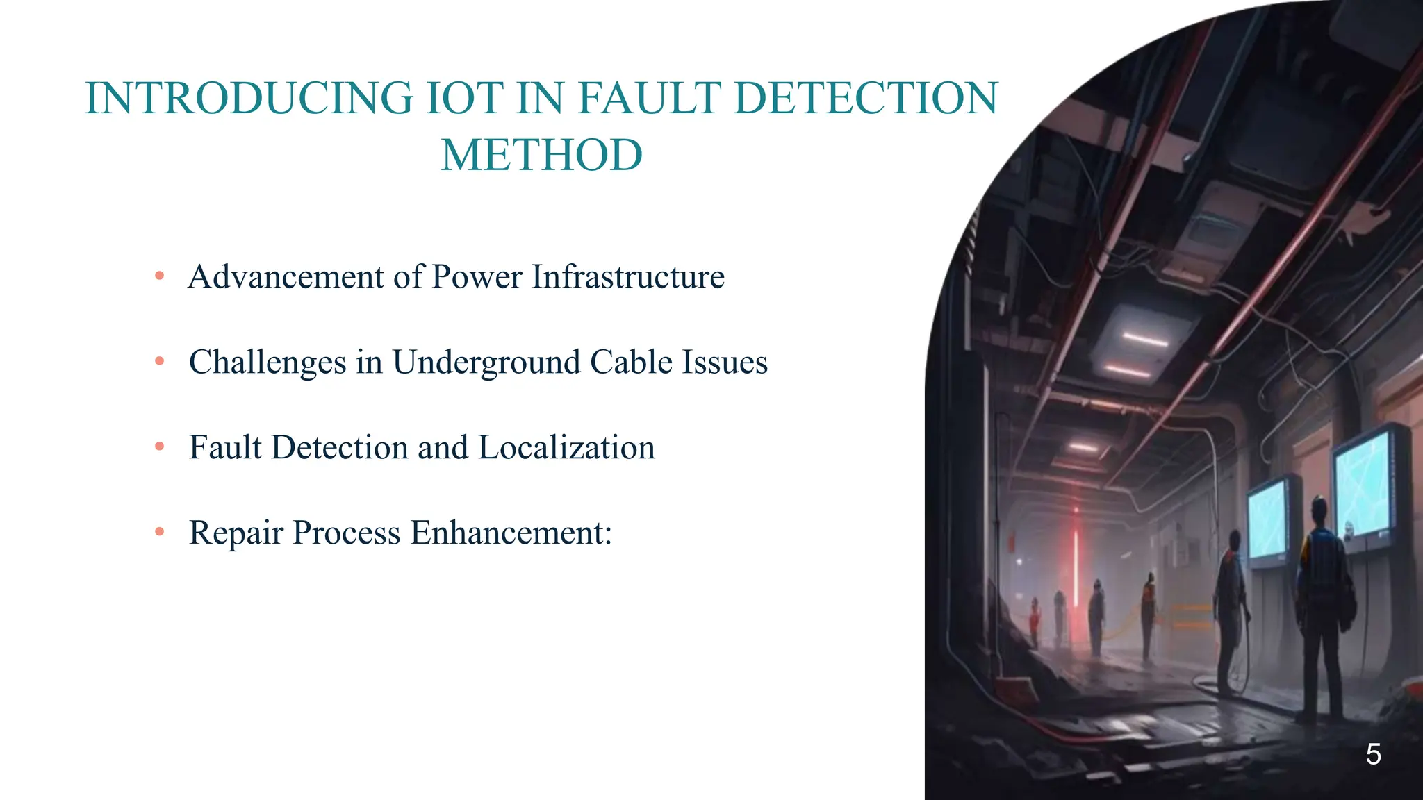Under Ground Fault Distance Detection Using Iot Pptx Internet Of