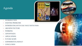 Under Ground Fault Distance Detection using IOT | PPTX