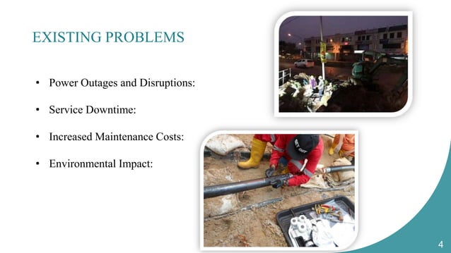 Under Ground Fault Distance Detection Using Iot Pptx Internet Of Things Internet