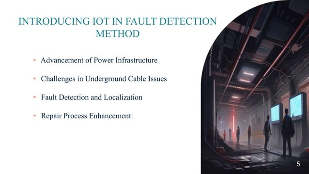 Under Ground Fault Distance Detection using IOT | PPTX | Internet of ...