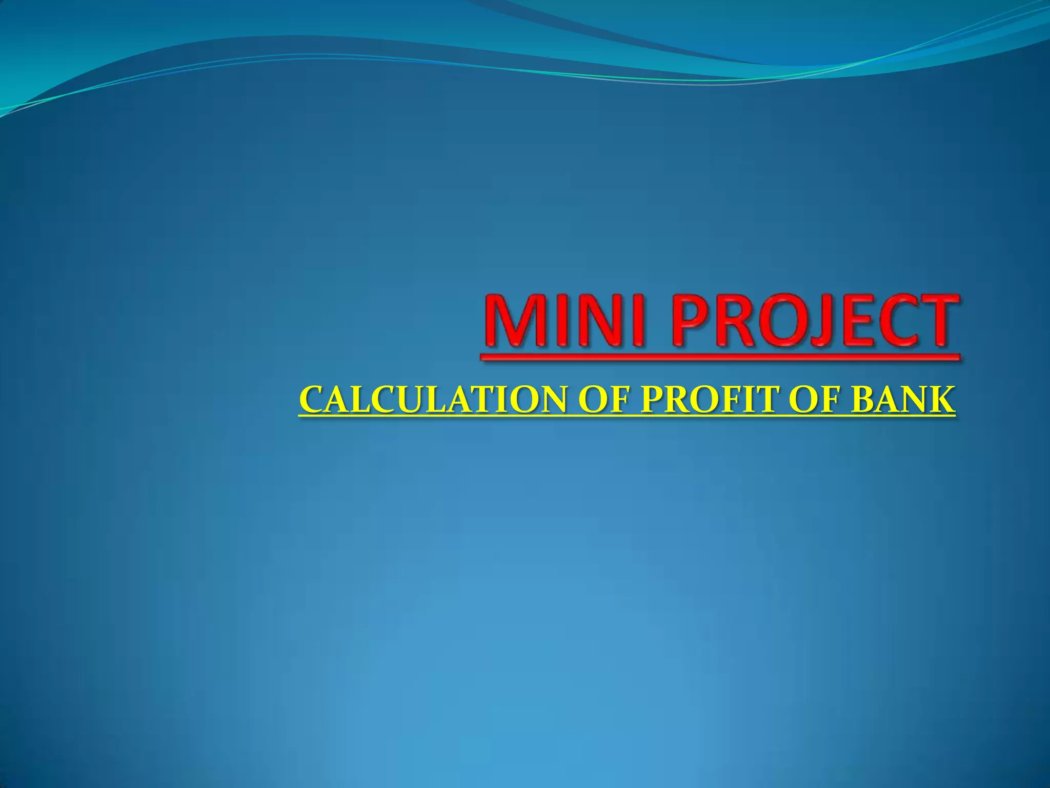 Mini project presentation | PPTX