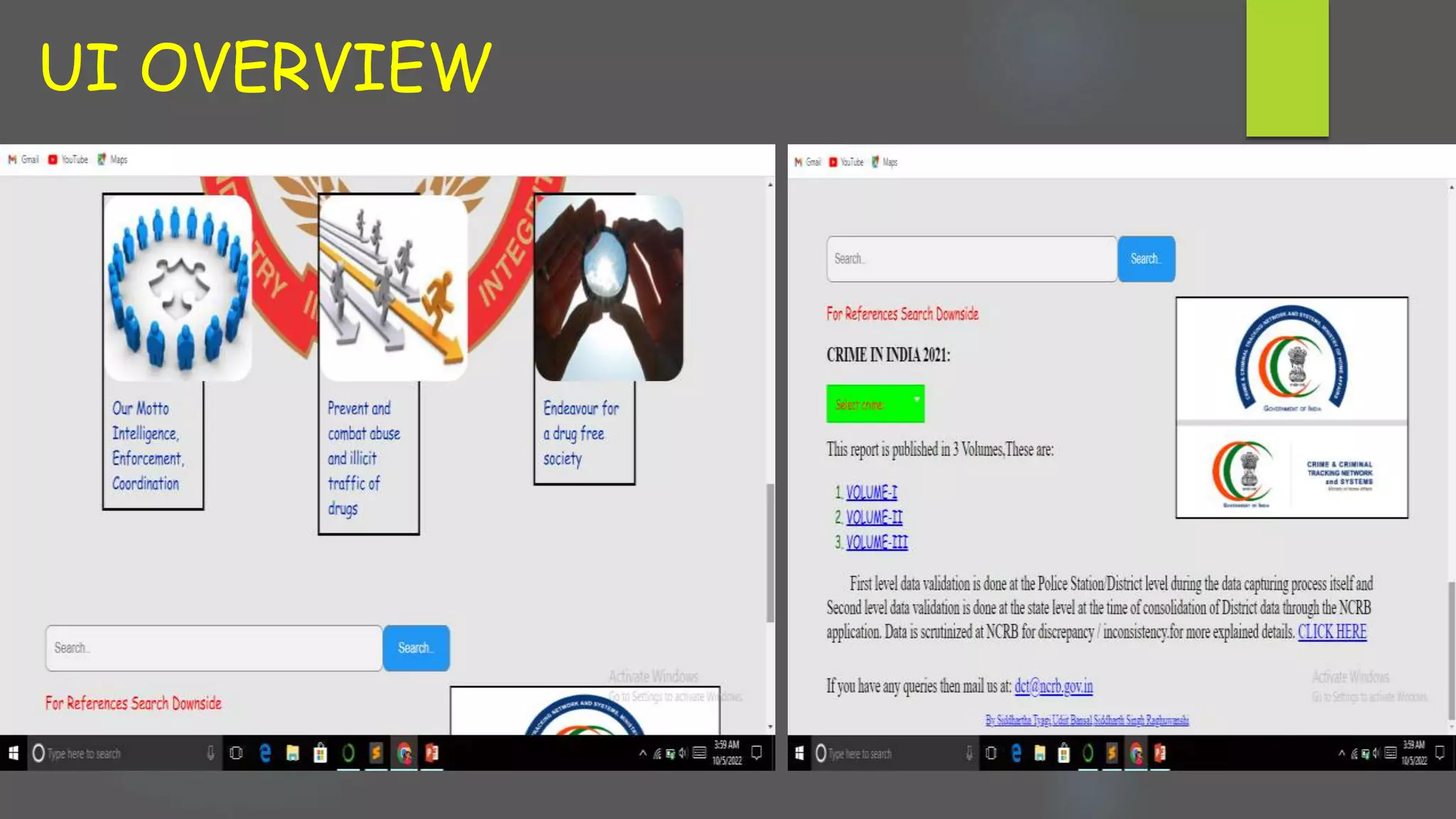 Mini Project Presentation Ppt 3 Pptx
