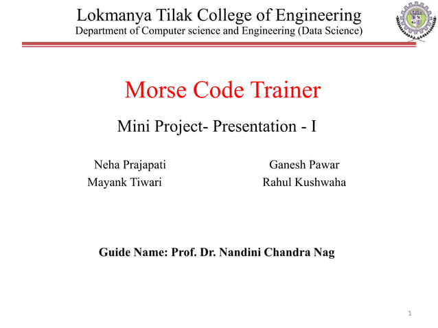 Mini Project Presentation .pptx