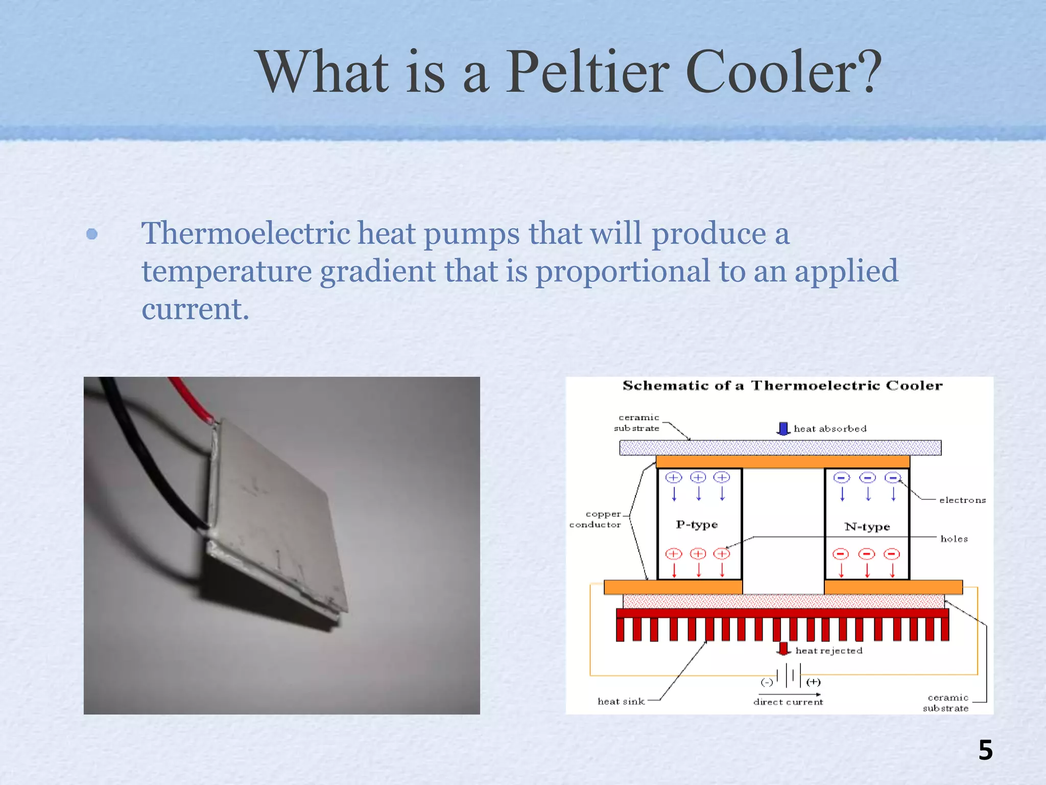 Peltier Module As Thermo Electric Application | PPTX