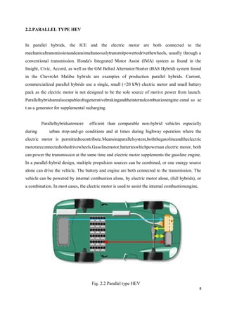 Hybrid Electric Vehicles(HEV) | PDF