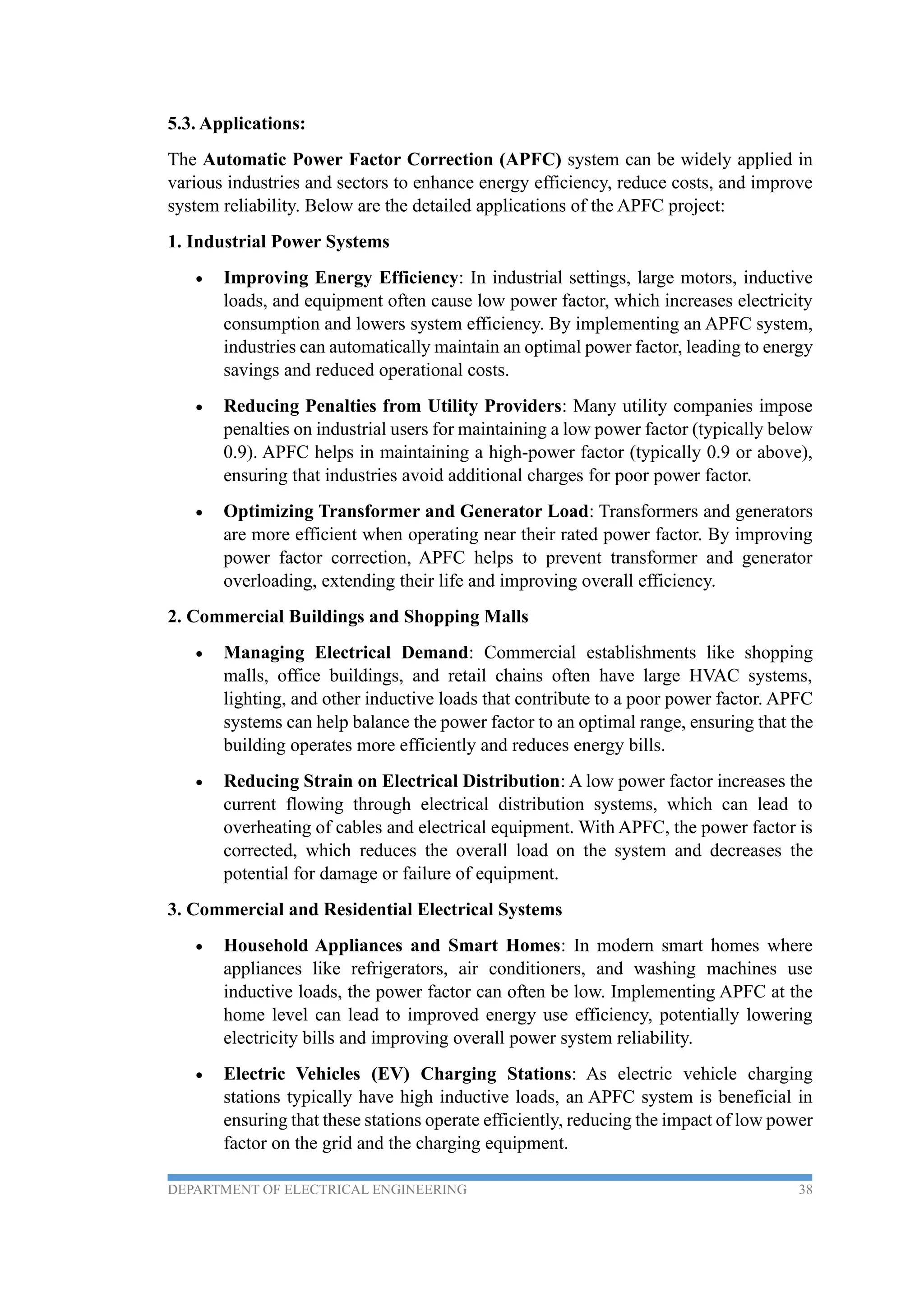 Arduino Based Power Factor Correction Project Report | PDF