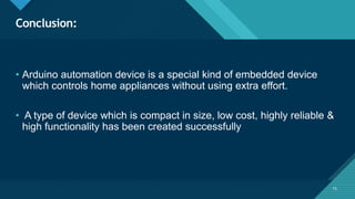 Light automation using Arduino uno MINI PROJECT REVIEW Final.pptx