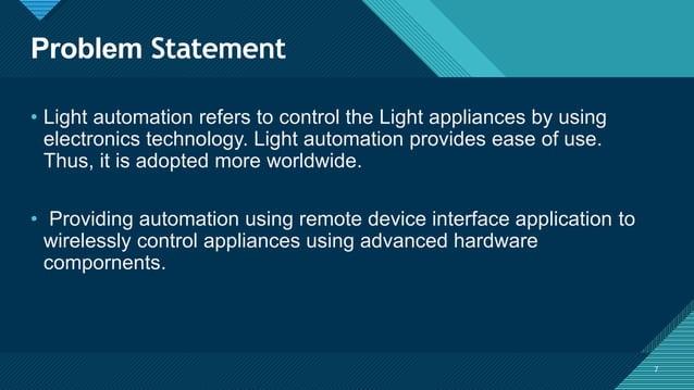 Light Automation Using Arduino Uno Mini Project Review Finalpptx 