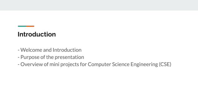 Mini Projects for Computer Science Engineering.pdf | Web Development ...