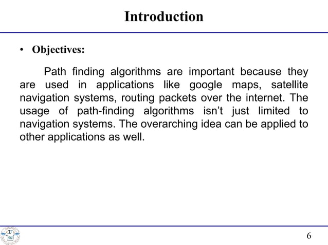 mini project_shortest path visualizer.pptx | Graphics Software ...