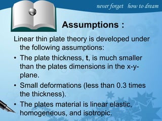 Mini project For M.tech Structural Engineering Deflection of Simply ...