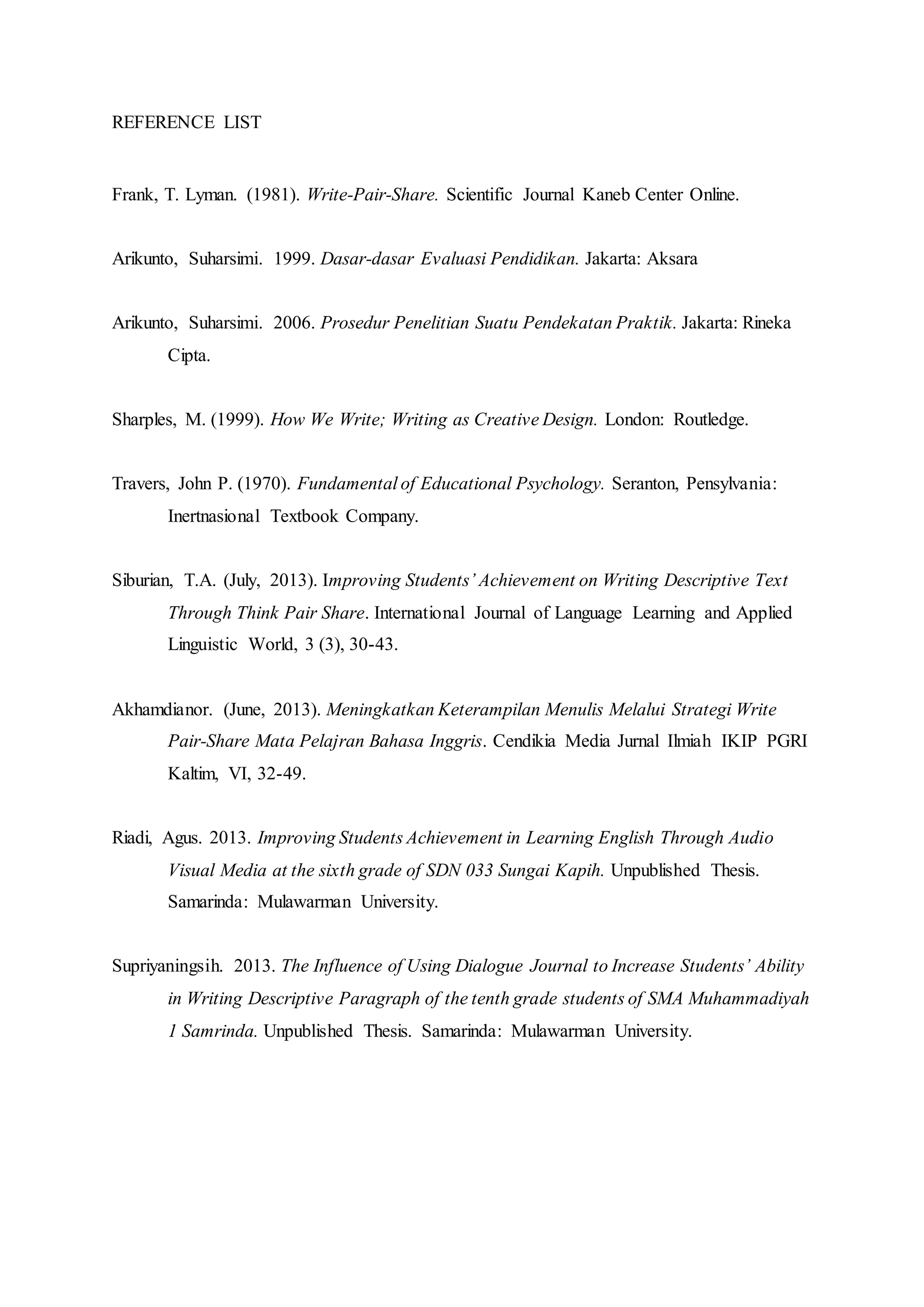 Mini Proposal Research | DOCX