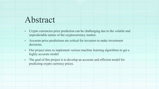 bitcoin prediction | PPTX