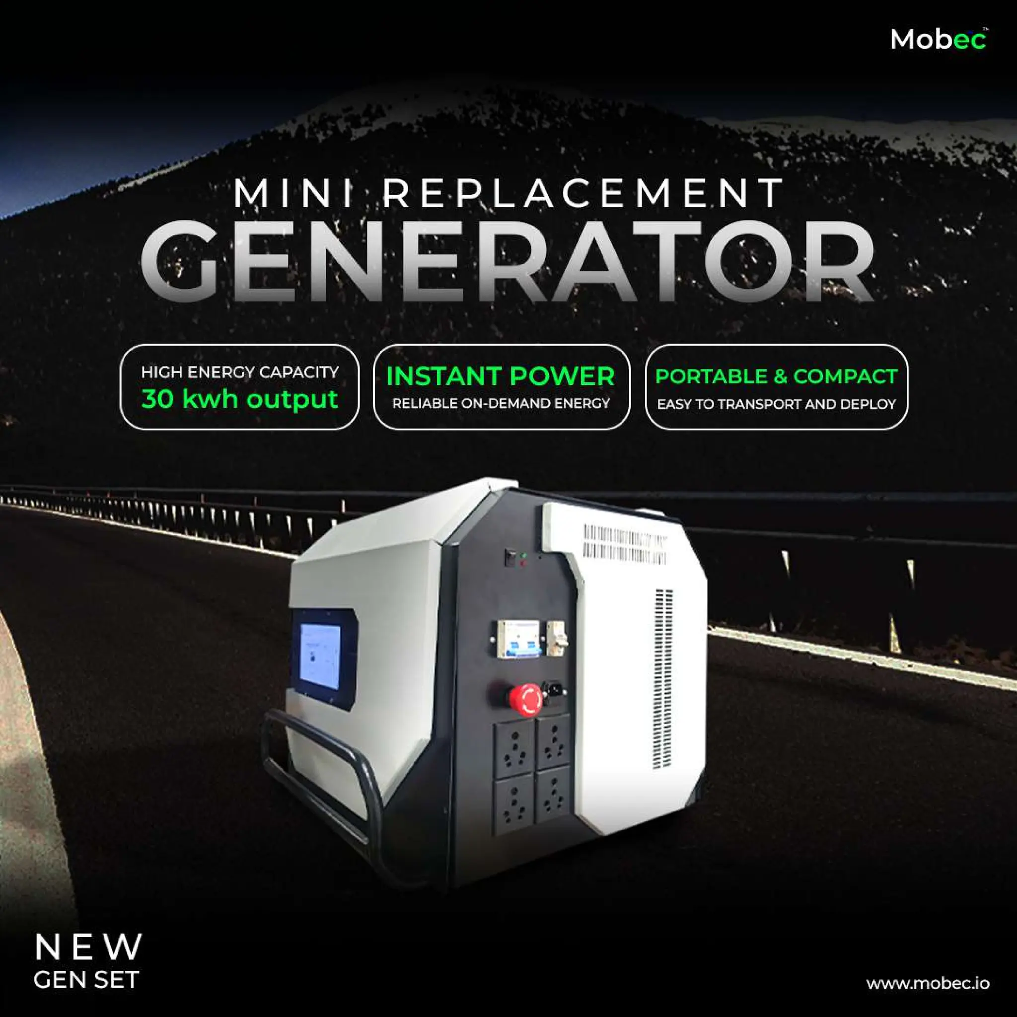 Mini Replacement Generator New Gen Set 30 kWh | PDF