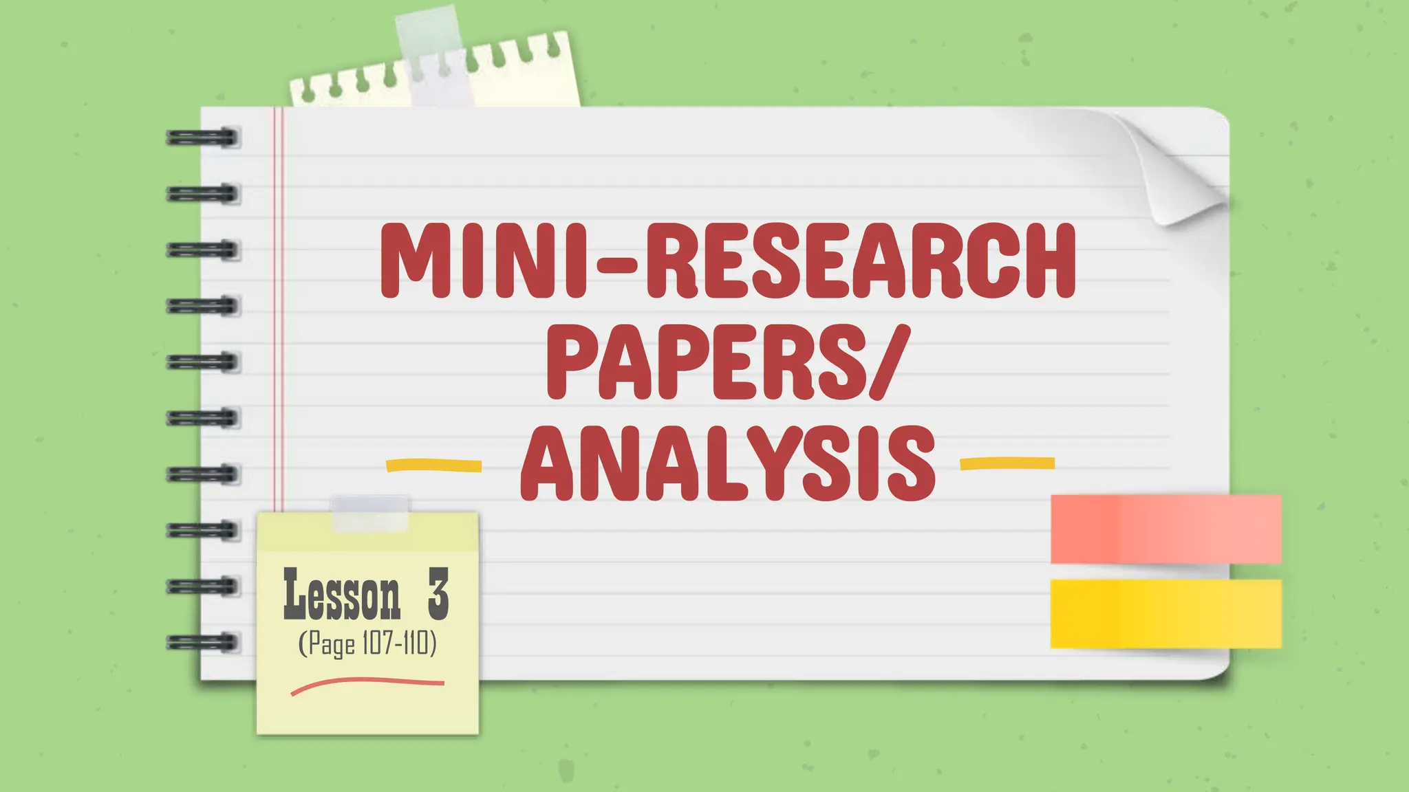 MINI RESEARCH PAPER OR ANALYSIS REPORT .pptx