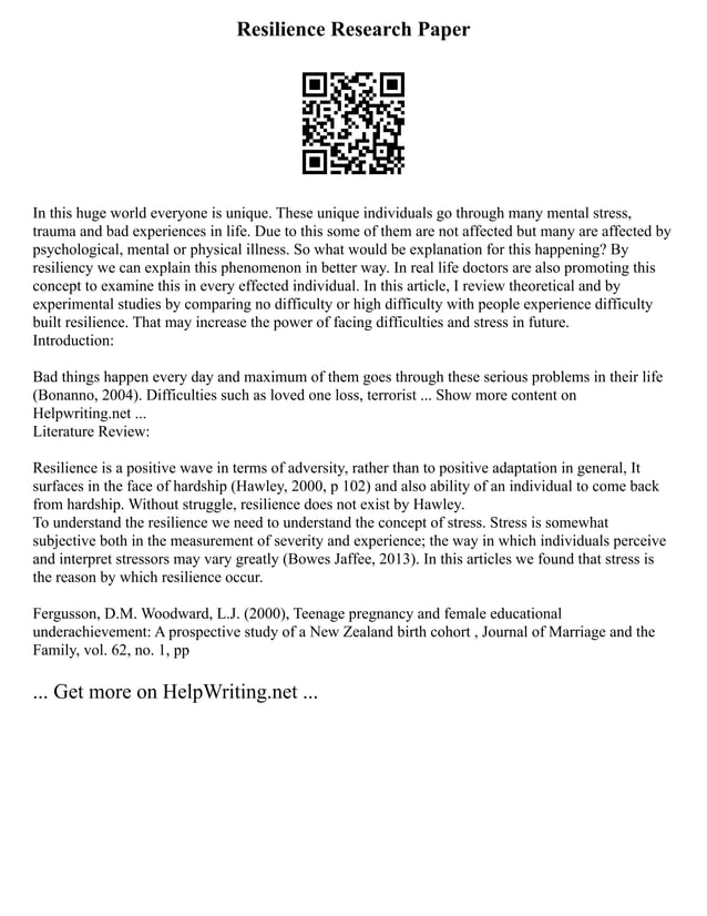 Mini Research Paper Project | PDF