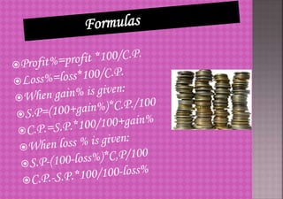 percentage and its applications | PPTX