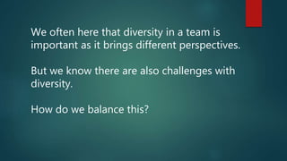 Leading Diverse Teams: Relationship of Diversity and Team Performance ...