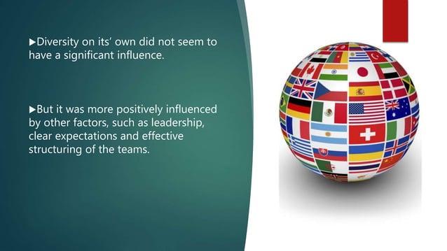 Leading Diverse Teams: Relationship of Diversity and Team Performance ...
