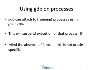 Mini Session - Using GDB for Profiling | PDF