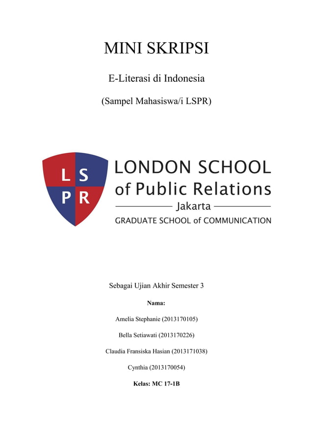 Mini skripsi | PDF