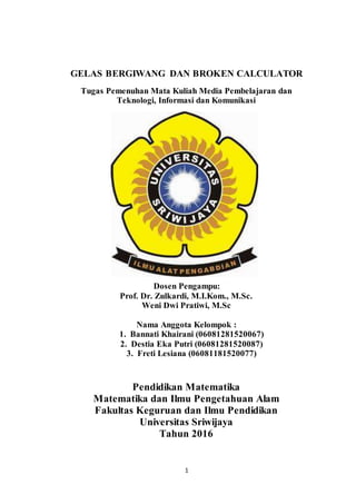 Miniskripsi Media Pembelajaran dan ICT | DOCX
