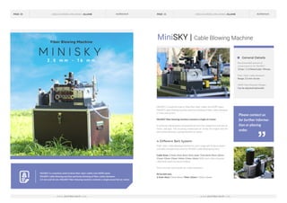 Minisky skyfibertech-allame-cat-2021 | PDF
