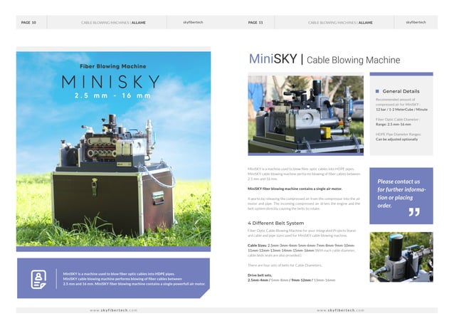Minisky skyfibertech-allame-cat-2021 | PDF