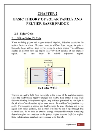 Design of Mini Compressorless Solar Powered Refrigerator | PDF
