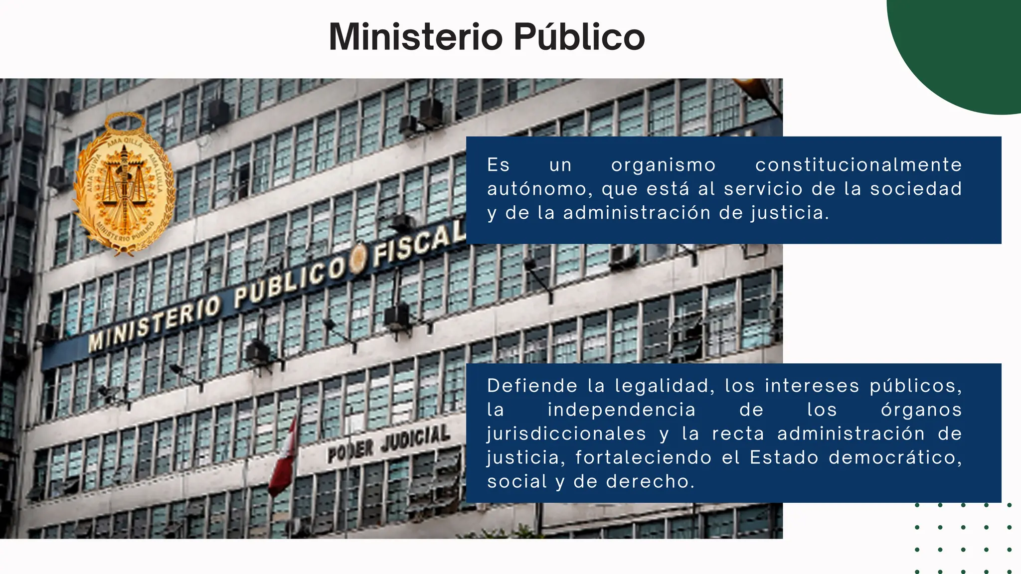 ministerio publico y sus funciones con la sociedad | PDF | Legal ...