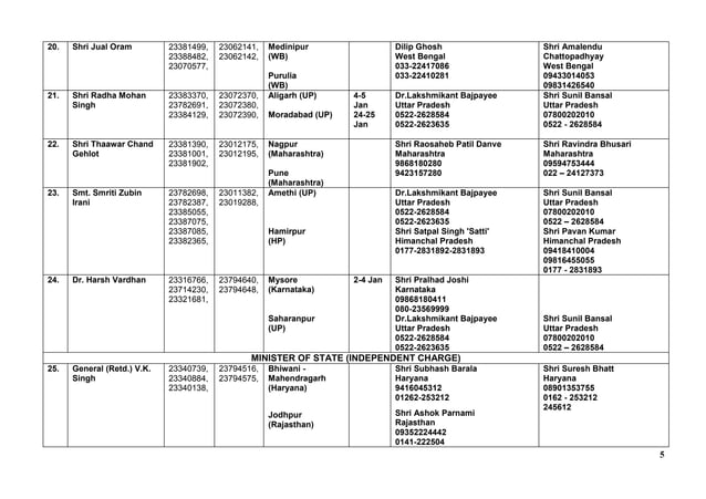 Ministers tour programme_02.01.2016