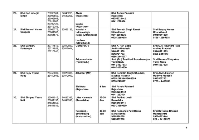 Ministers tour programme_02.01.2016